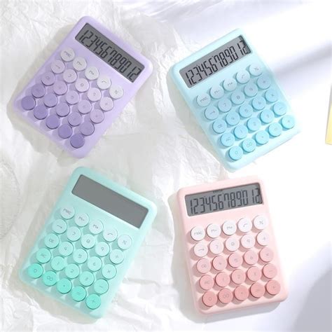 Inkfind Dopamine Calculator Portable Typewriter Inspired Calculator Big