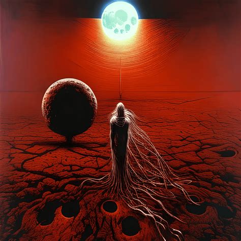 Cyberpunk Moon Collision Graphic Creative Fabrica