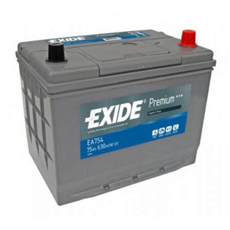 Akumuliatoriai Akumuliatorius EXIDE 75Ah 630A Alyva Lt