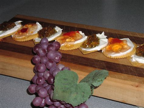 Cheese And Jam Crackers At Carmela Schatz Blog