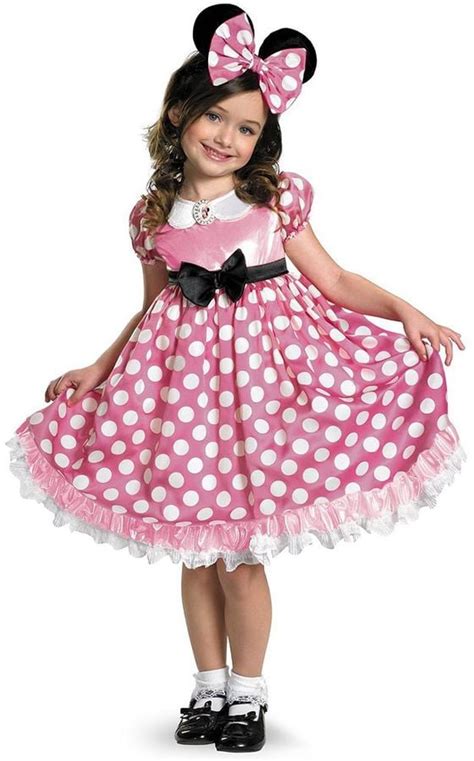 Disney Mickey Mouse Clubhouse Minnie Mouse Glow In The Dark Costume