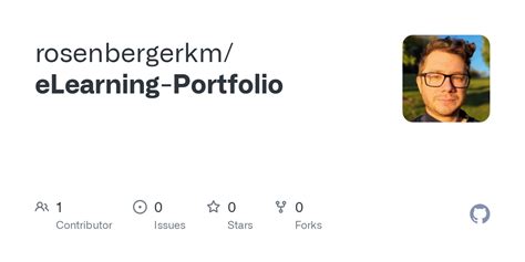 Github Rosenbergerkmelearning Portfolio