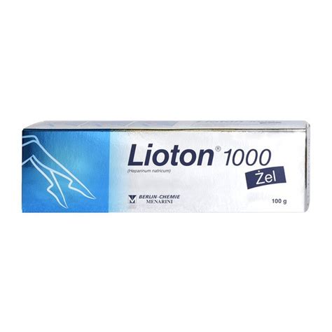 Лиотон Lioton 1000 8,5 мг/г 1000 МЕ гель для лечения заболеваний ...