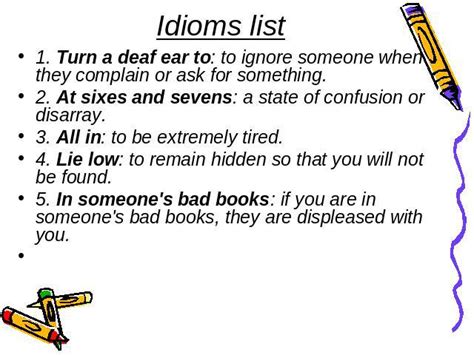 Stories Containing Idiomatic Expressions