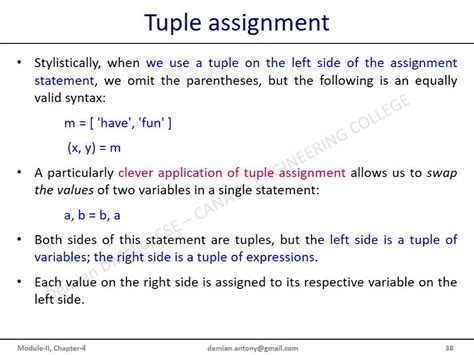 Python Programming Adp Vtu Cse 18cs55 Module 2 Chapter 4 Ppt