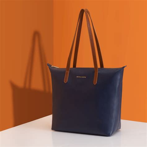 Zipper Top Tote Bags IUCN Water