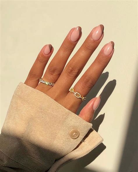 50 Trendy Brown Nails You Need To Try This Season Prada And Pearls