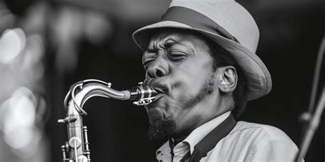 Premium Photo Soulful Jazz Serenade A Captivating Portrait Of A Talented AfricanAmerican Trumpeter