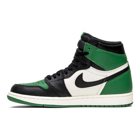 Air Jordan 1 Retro High Og Pine Green Rainy Clouds Og