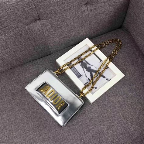 Elegant Christian Dior Mini Jadior Clutch Chain Flap Bag