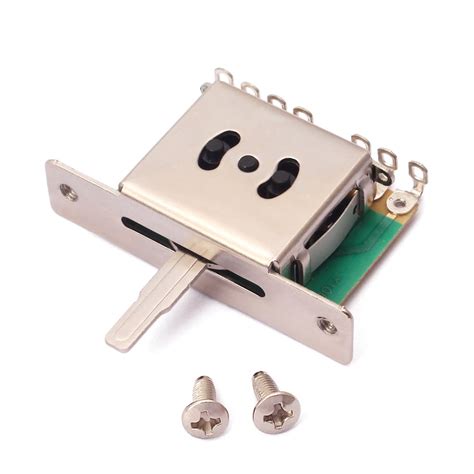 Mokkhnb Guitar Selector Switch Aluminum Alloy For Musical Instrument