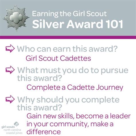 Girl Scout Cadette Silver Award Resources For Leaders Artofit