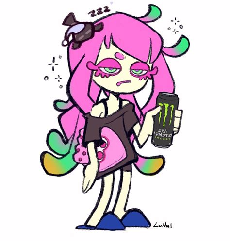 Harmony And Harmony S Clownfish Splatoon And 1 More Drawn By