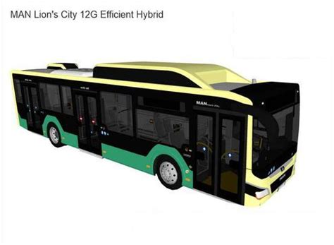 MAN Lion S City 12G Efficient Hybrid 3D Model 64234 Model COPY