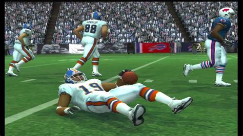 Madden Nfl 10 Ps2 Broncos Vs Bills Throwback Youtube