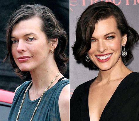 Natural Beauty Stars Without Makeup Модные прически Косметические