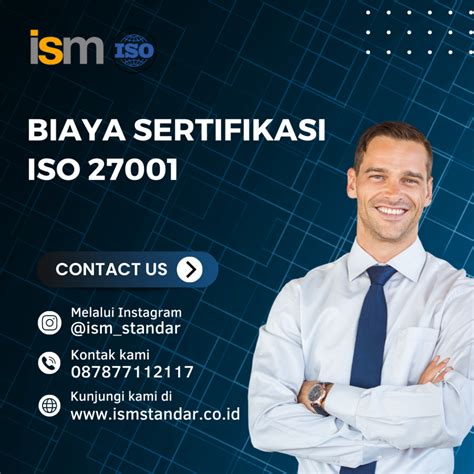 Biaya Sertifikasi Iso 27001 Ism Standar