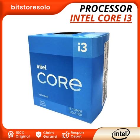 Jual Processor Intel Core I3 10105f 37ghz 4 Core 8 Thread Comet Lake S