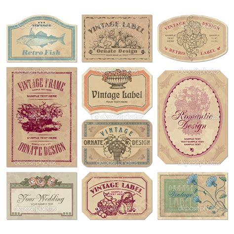 Free Vintage Labels To Print
