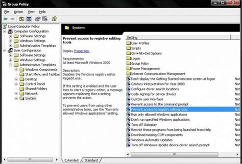 Computers Registry Settings Are Disabled