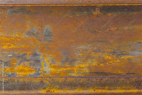 Weathered Rust Metal Texture Background Stock Photo Adobe Stock