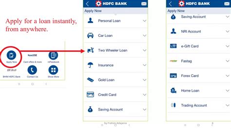 HDFC Mobile Application By Frahim Adajania PPTX