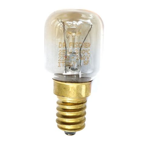 НАБОР 2 шт Лампа для духовки Electrolux, Darina, 300°C 15 Вт E14 02LF06 ...