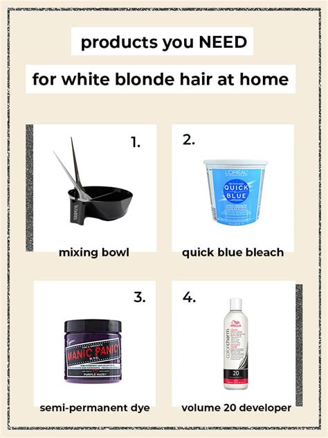 How To Bleach Hair At Home Safely And On A Budget