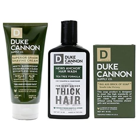 Buy Duke Cannon Mens Grooming Bundle Superior Grade Shaving Cream