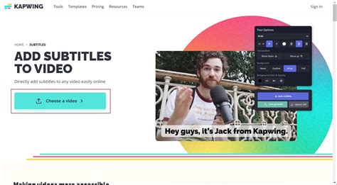 Add Subtitles Or Captions To Videos With Kapwing Step By Step