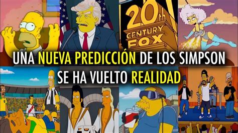 Una Nueva PredicciÓn De Los Simpson Se Ha Vuelto Realidad 30 AÑos