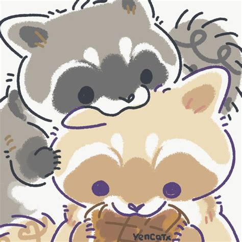 Pin By Ayrika Galvan On Raccoon Cute Little Drawings Cute Drawings