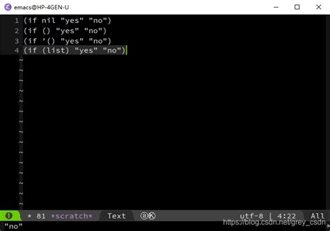 418emacs Lisp“布尔量”判断lisp中的布尔 Csdn博客