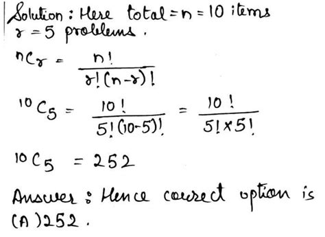 patulong po in a 10 item mathematics problem solving test how many