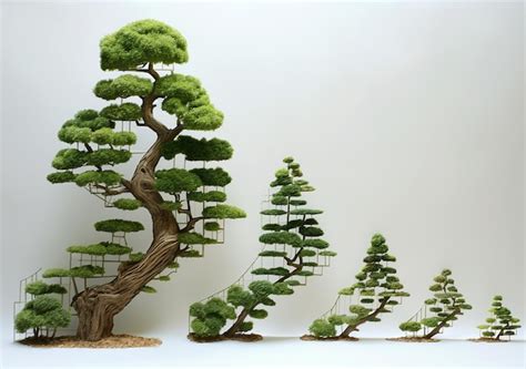 Premium Photo Fibonacci Tree Artistic Sequence Representation