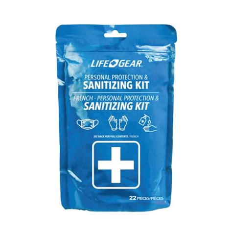Lifegear Personal Protection And Sanitization Kit Defender Outdoors