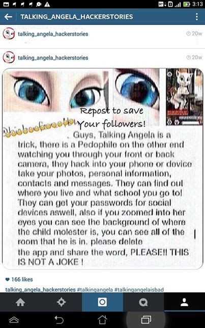 Talking Angela HackeD Loner Days