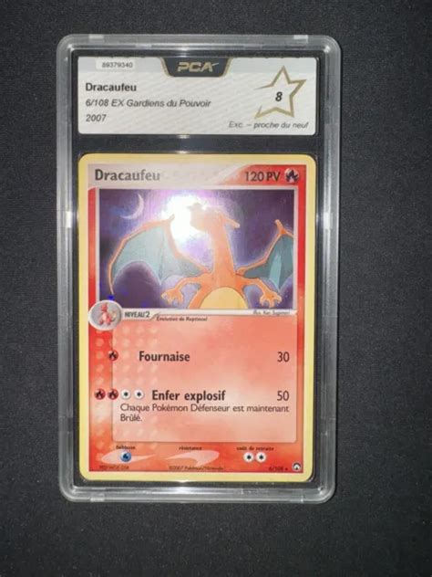 CARTE POKÉMON DRACAUFEU 6 108 Holographique Pca 8 EUR 333 00 PicClick FR