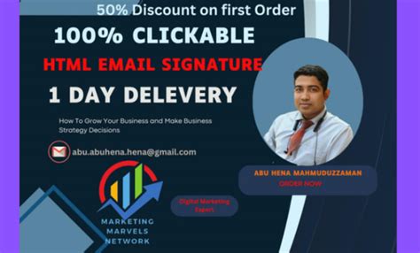 Email Marketing Html Email Signature Lead Generation By