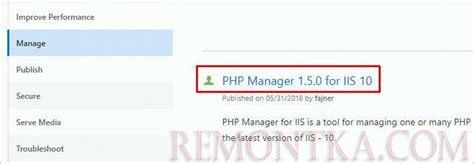 Установка и настройка веб сервера Iis Php Mysql РЕМОНТКА