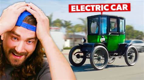 What Its Like To Drive A 100 Year Old Electric Car Youtube