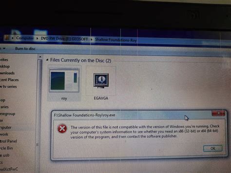 Windows Compatibility Issue In A Software With Exe And Bgi File
