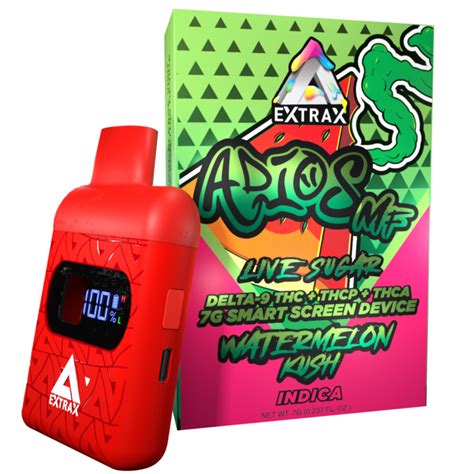 Delta Extrax Adios Mf Disposable 7g D8 Gas