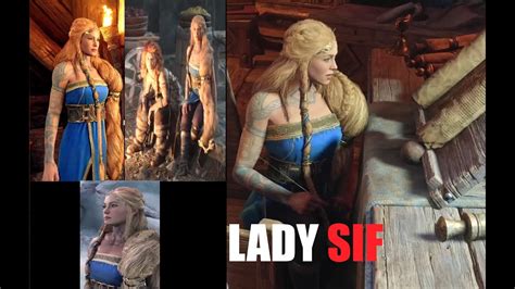 ALL LADY SIF SCENES AMAZING WOMAN THORS WIFE God Of War