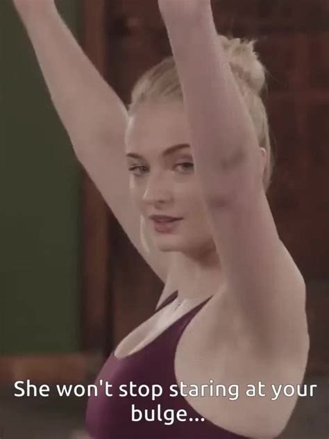 Sophie Turner Cant Take Her Eyes Off You Celeb Scrolller