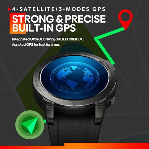 Zeblaze Stratos 3 Ultra Hd Amoled Gps Smartwatch - Best