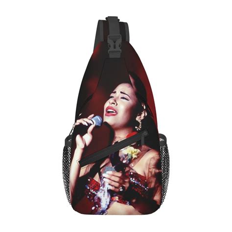 Selena Quintanilla Sling Backpack Crossbody Shoulder Bags For Men Women Small Daypacks Chest Bag