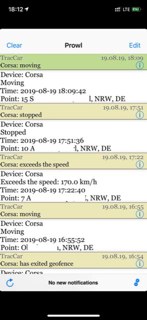 Custom Notificator Implementation For Prowl · Issue 4385 · Traccar