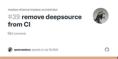Remove Deepsource From CI Issue 39 Karnotxyz Madara Orchestrator