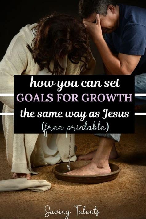 Free Printables For Setting Personal Development Goals Like Christ